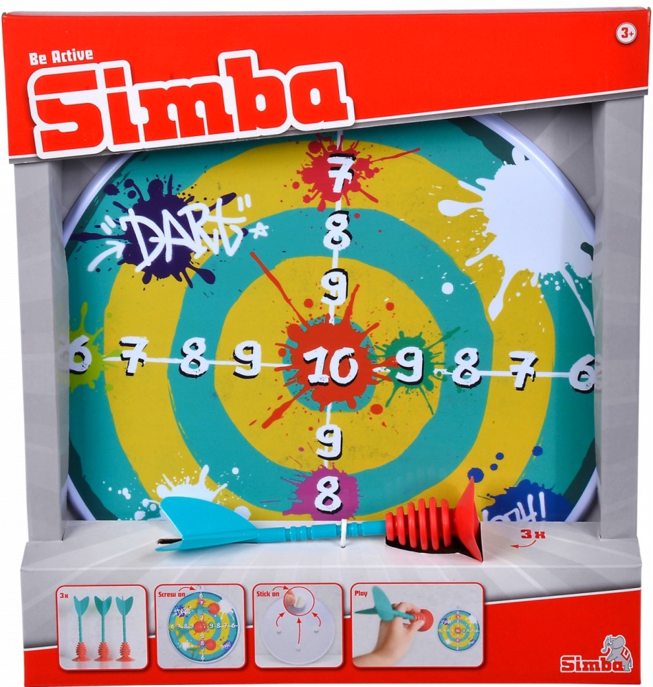 Детски дартс Simba - С 3 стрелички - игра - store.bg