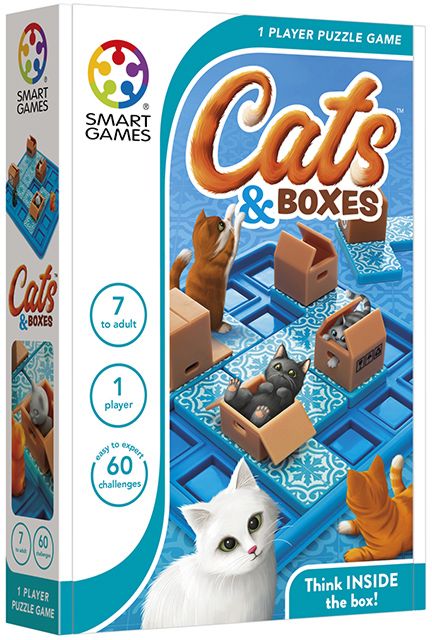 Игра Cats and Boxes Smart Games - store.bg
