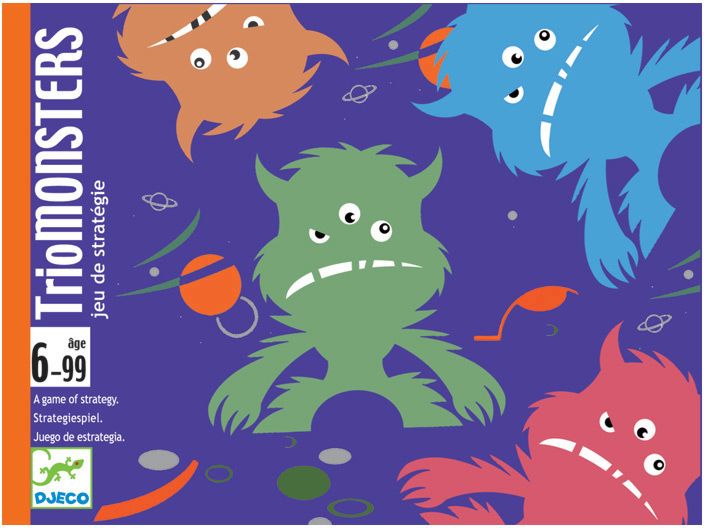 Трите чудовища - Детска игра с карти - - store.bg