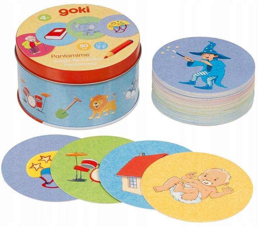 Детска игра с карти Пантомима Goki - store.bg