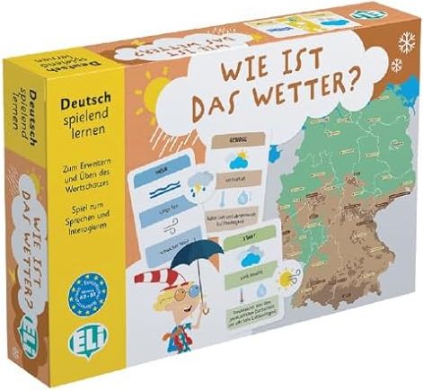 Детска образователна игра Wie ist das Wetter? - store.bg
