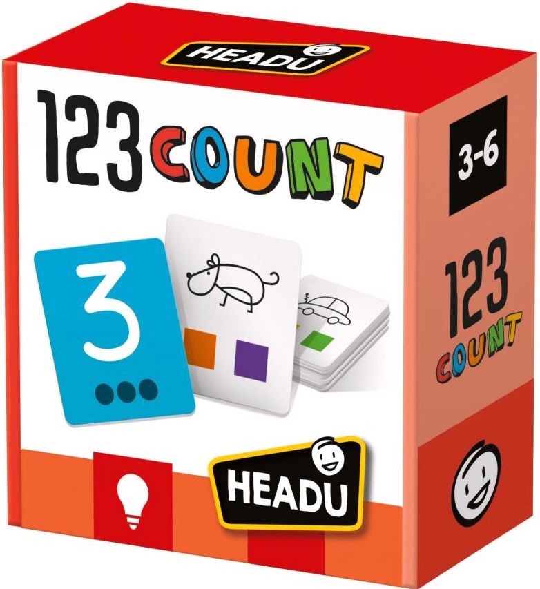 Логическа игра 123 преброй Headu - store.bg