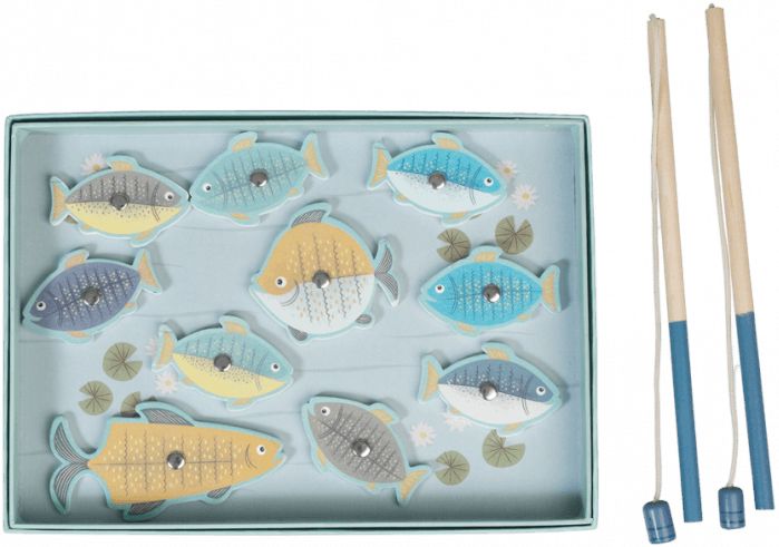 Дървен риболов с магнит за игра Rex London - store.bg