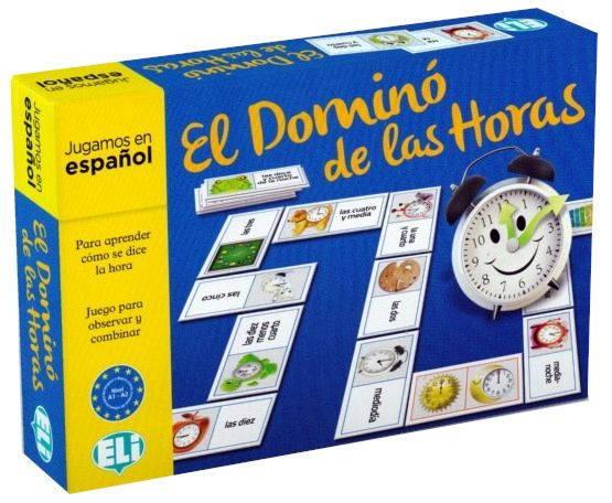 Детска образователна игра El Domino de las Horas - store.bg