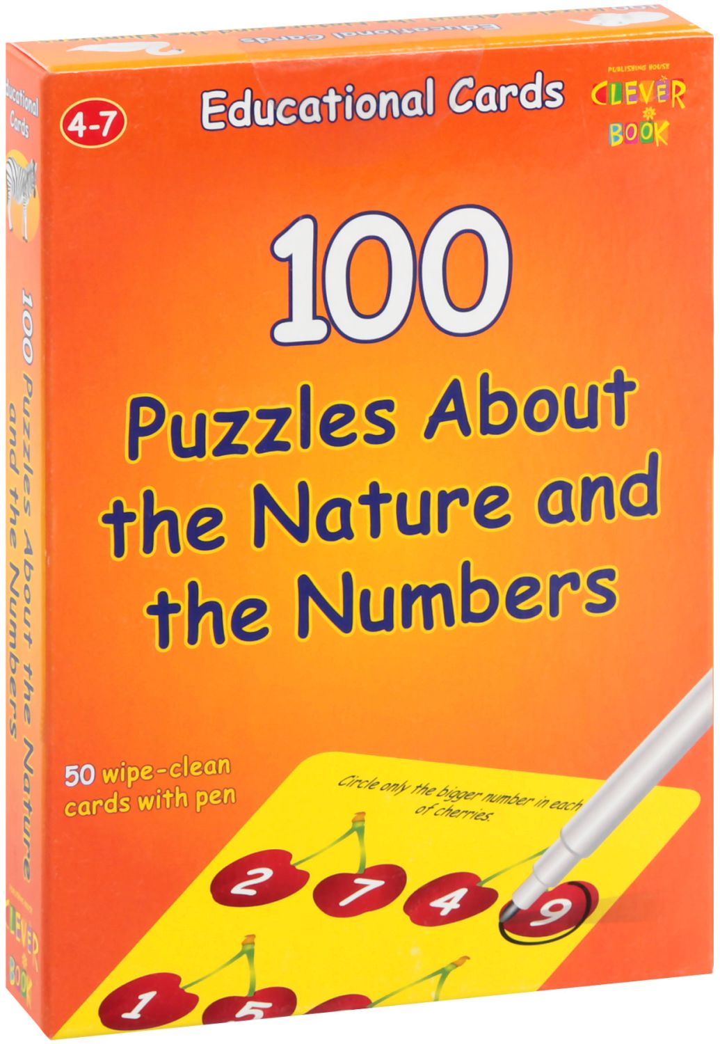 100 puzzles about the nature and the numbers - игра - store.bg