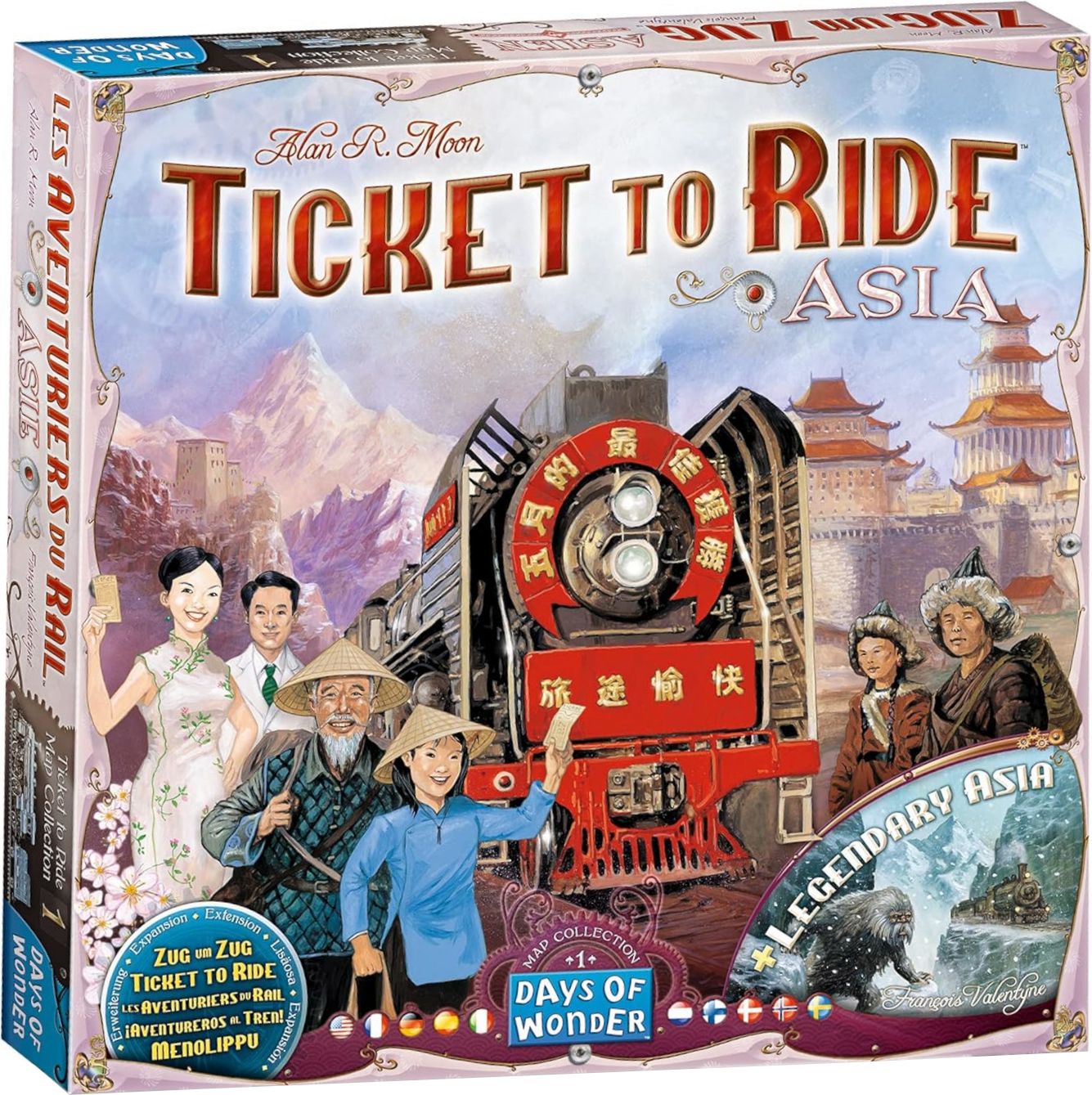 Разширение към Ticket to Ride Asia - store.bg