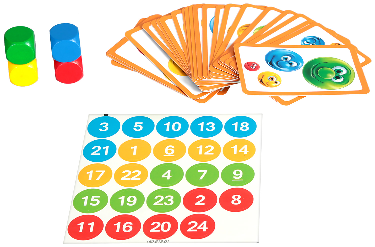 store.bg - Мехурчета - Детска логическа игра с карти - игра
