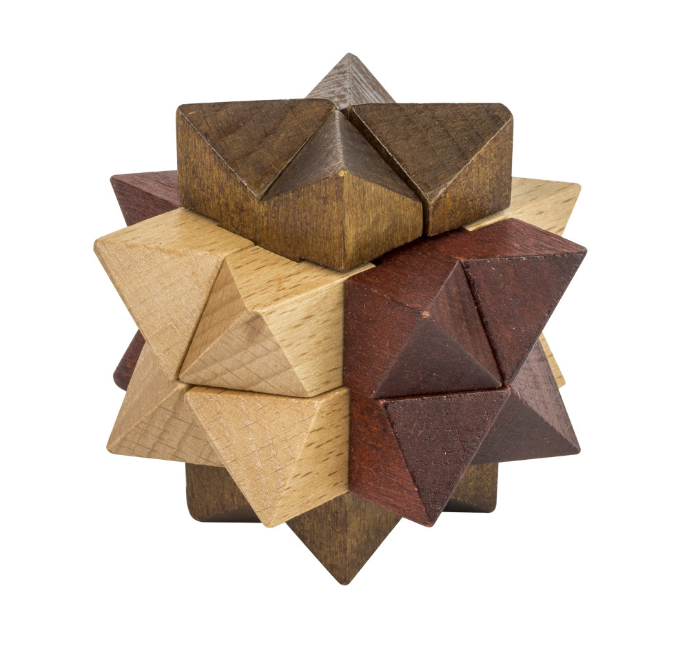 Luban Lock - 3D дървен пъзел от серията "Grandmasters" - игра - store.bg