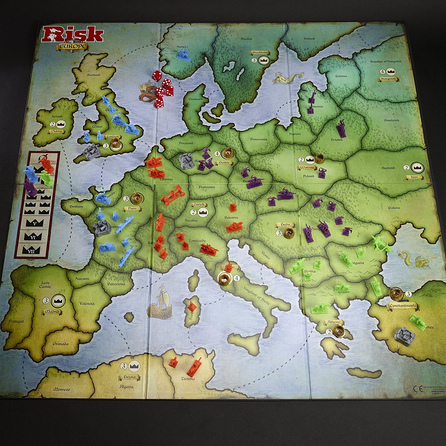 store.bg - Risk: Europe - Стратегическа настолна игра - игра